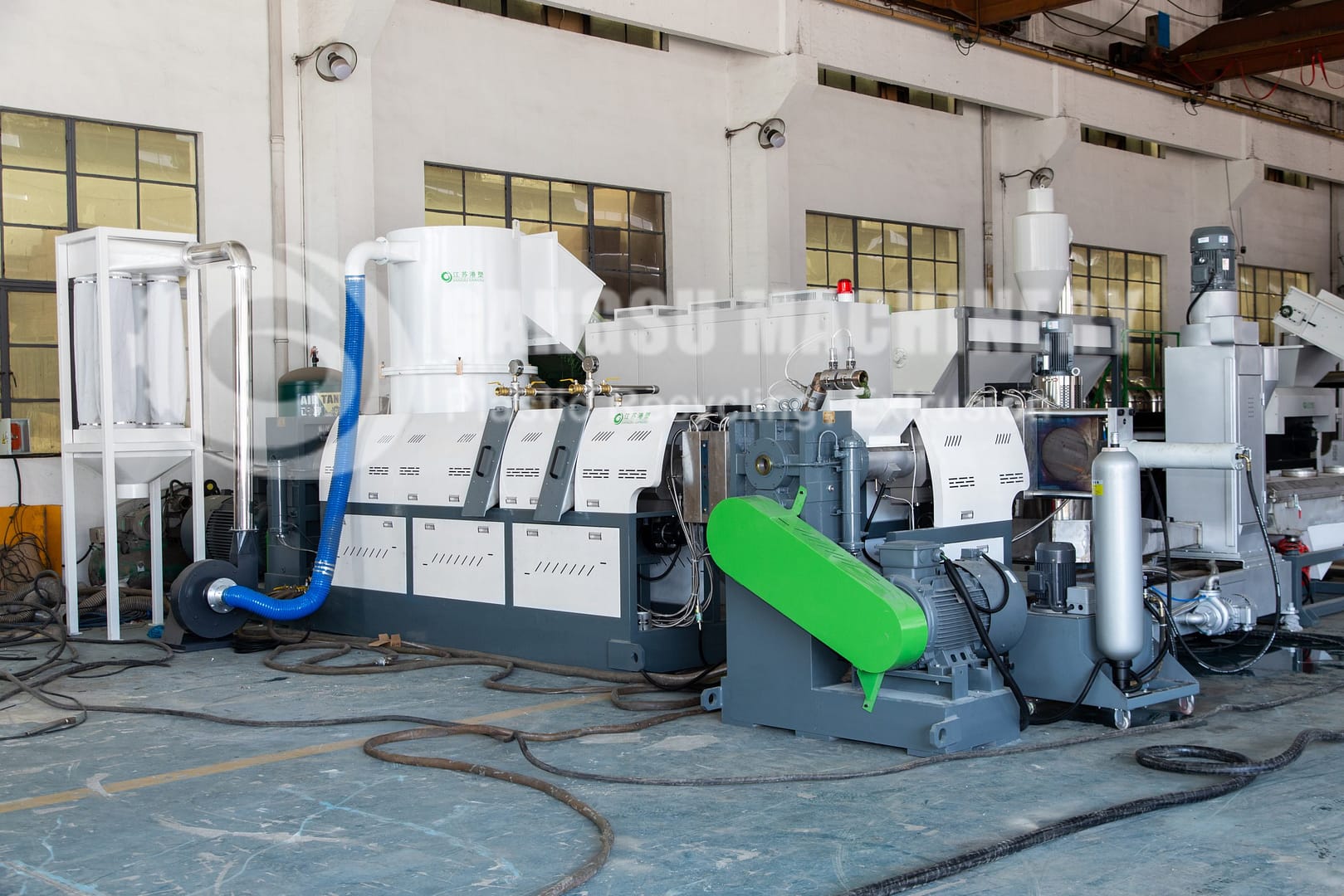 What is the plastic pelletizing line? - Plastic Recycling Machines ...